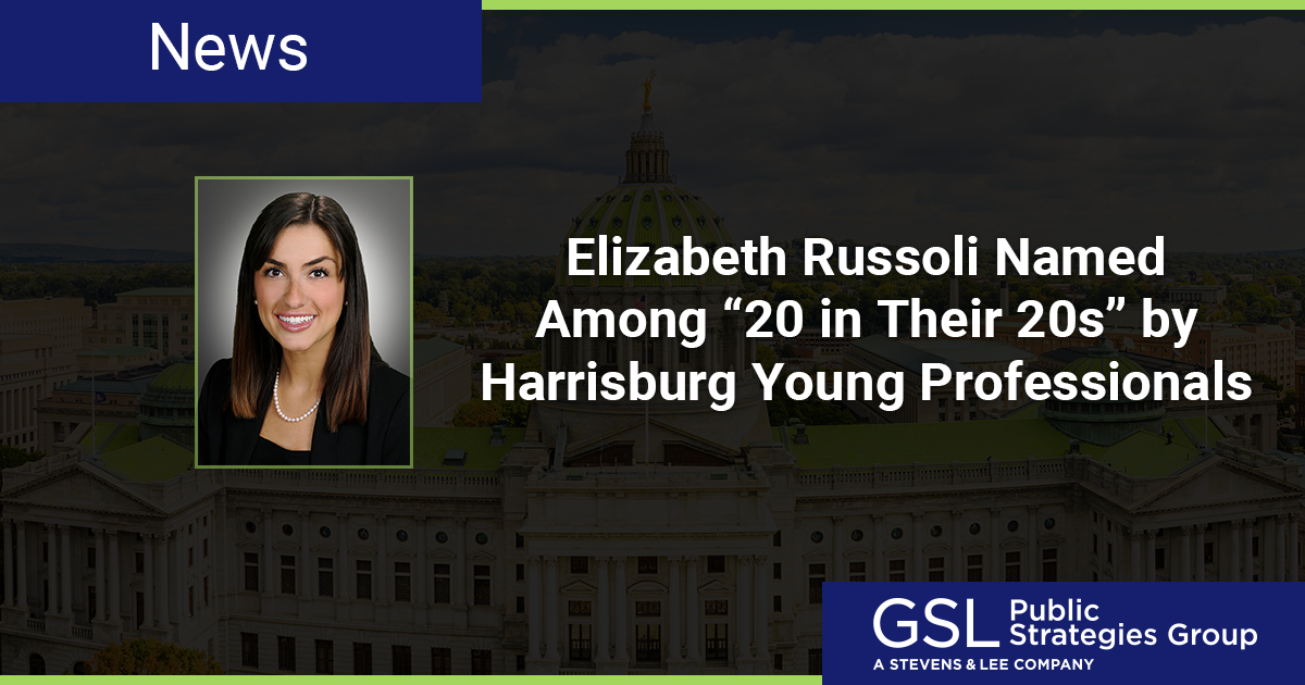 Elizabeth Russoli Named Among “20 in Their 20s” Harrisburg Young ...